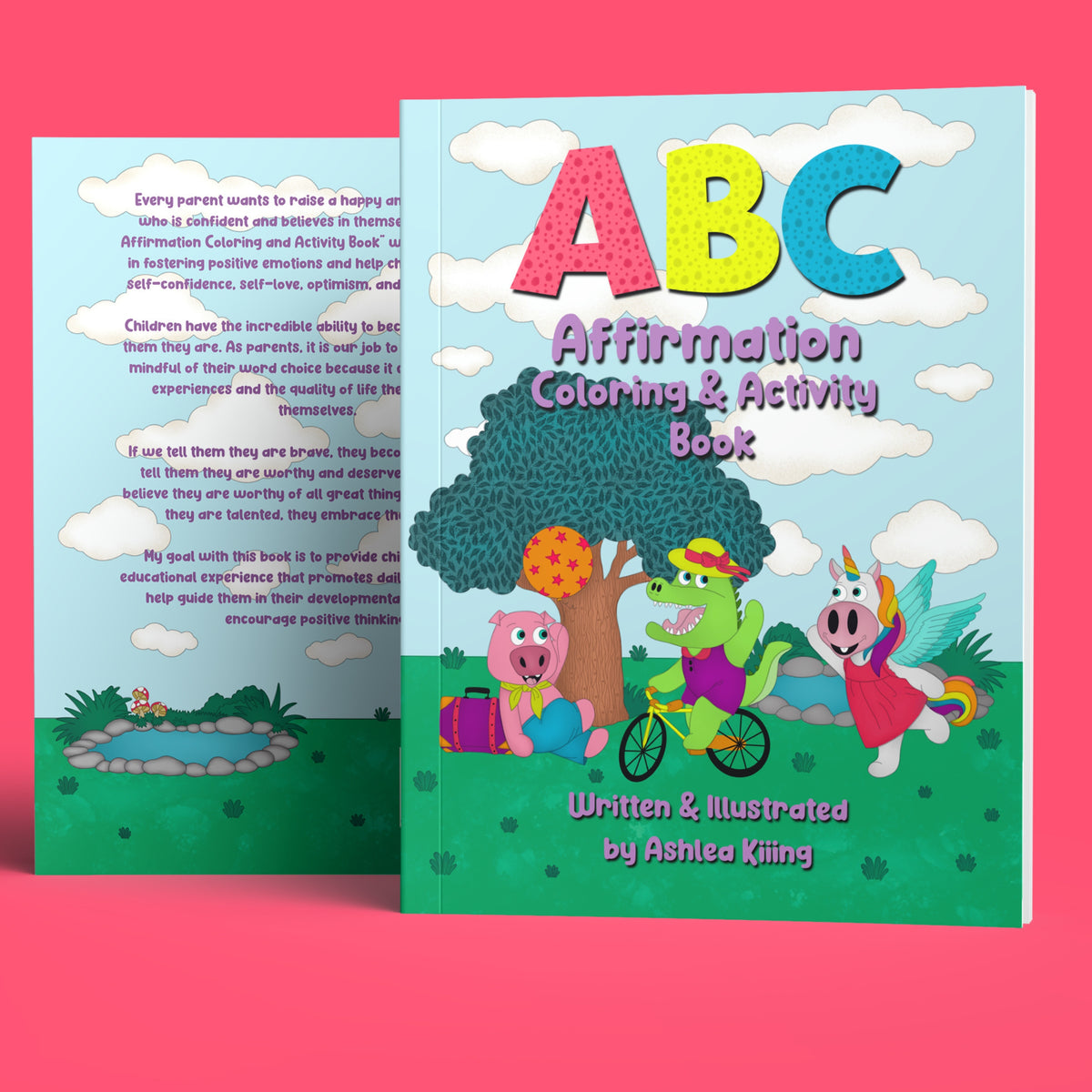 ABC Affirmation Coloring & Activity Book– Kiiing & Co. Designs