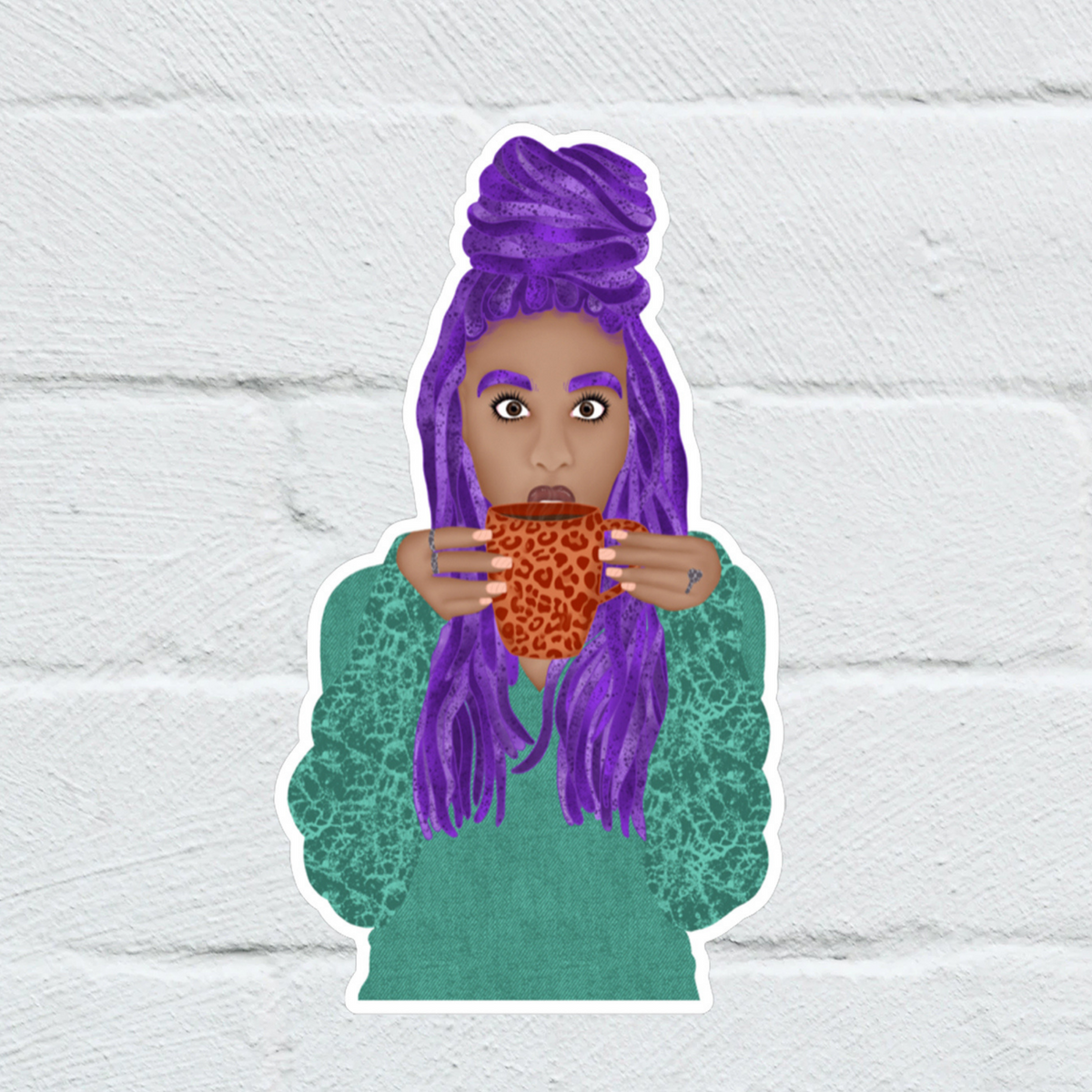 Monday Morning Sticker– Kiiing & Co. Designs